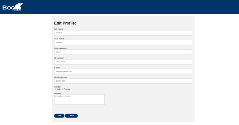 Online Book Store Project in PHP MySQL with Free Source Code
