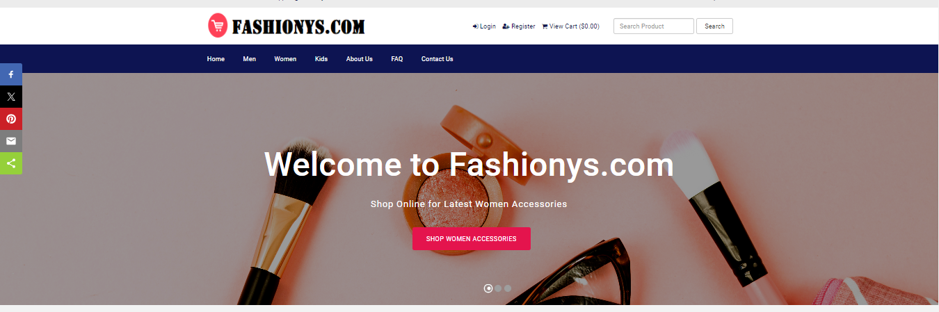 E-commerce website in PHP and MySQL with PayPal Integration - Complete ...