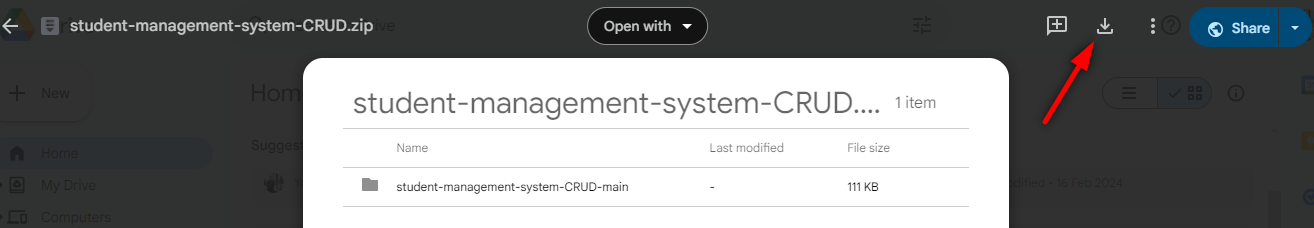 Student Management System CRUD using Java and Spring Boot MVC