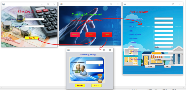Banking Management System Using Java and MySQL