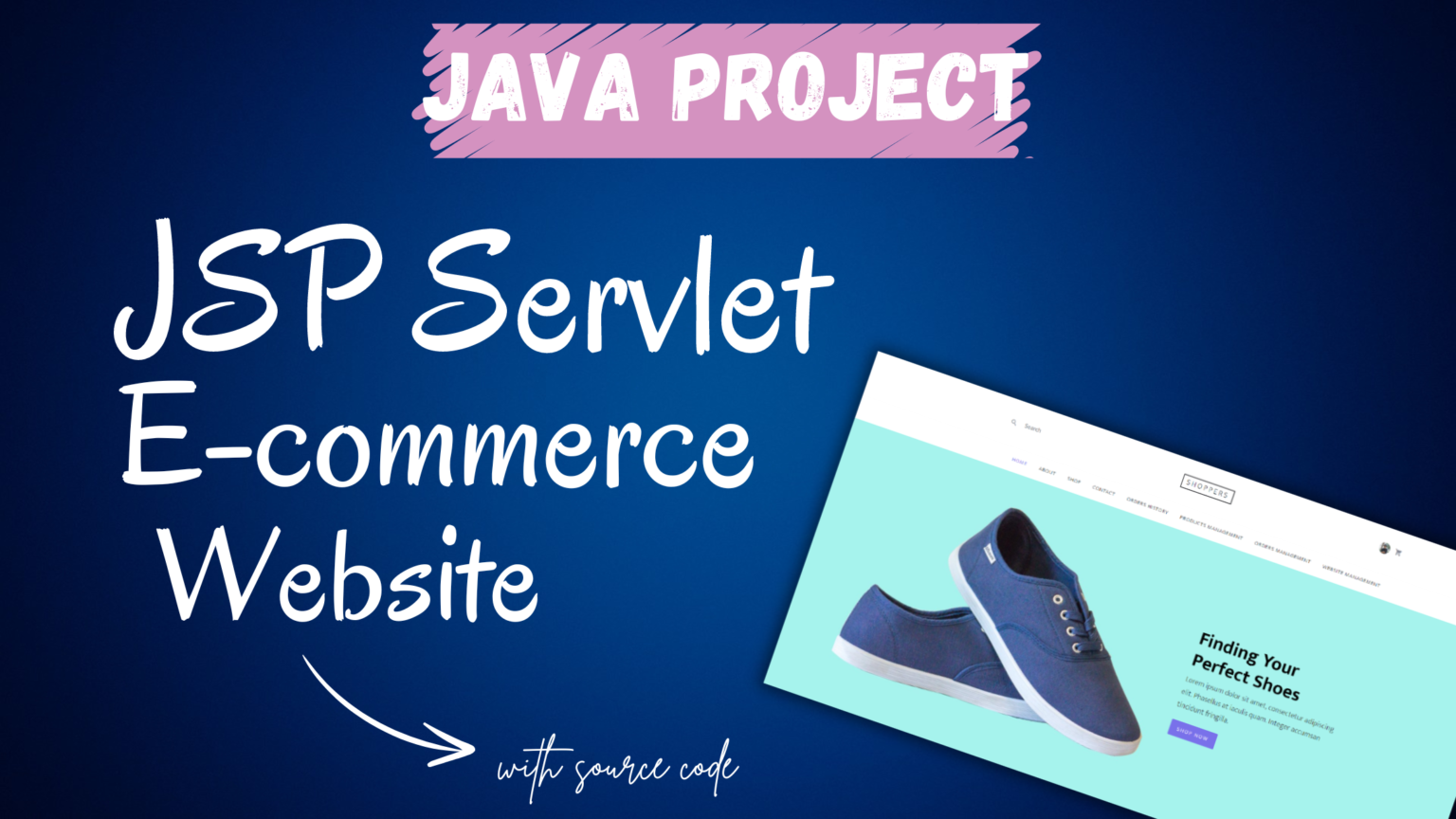 JSP Servlet E-commerce Website