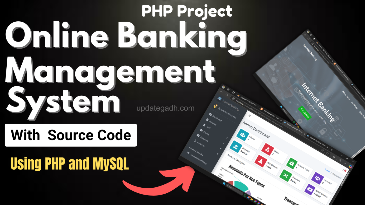 Online Banking Management System PHP Project