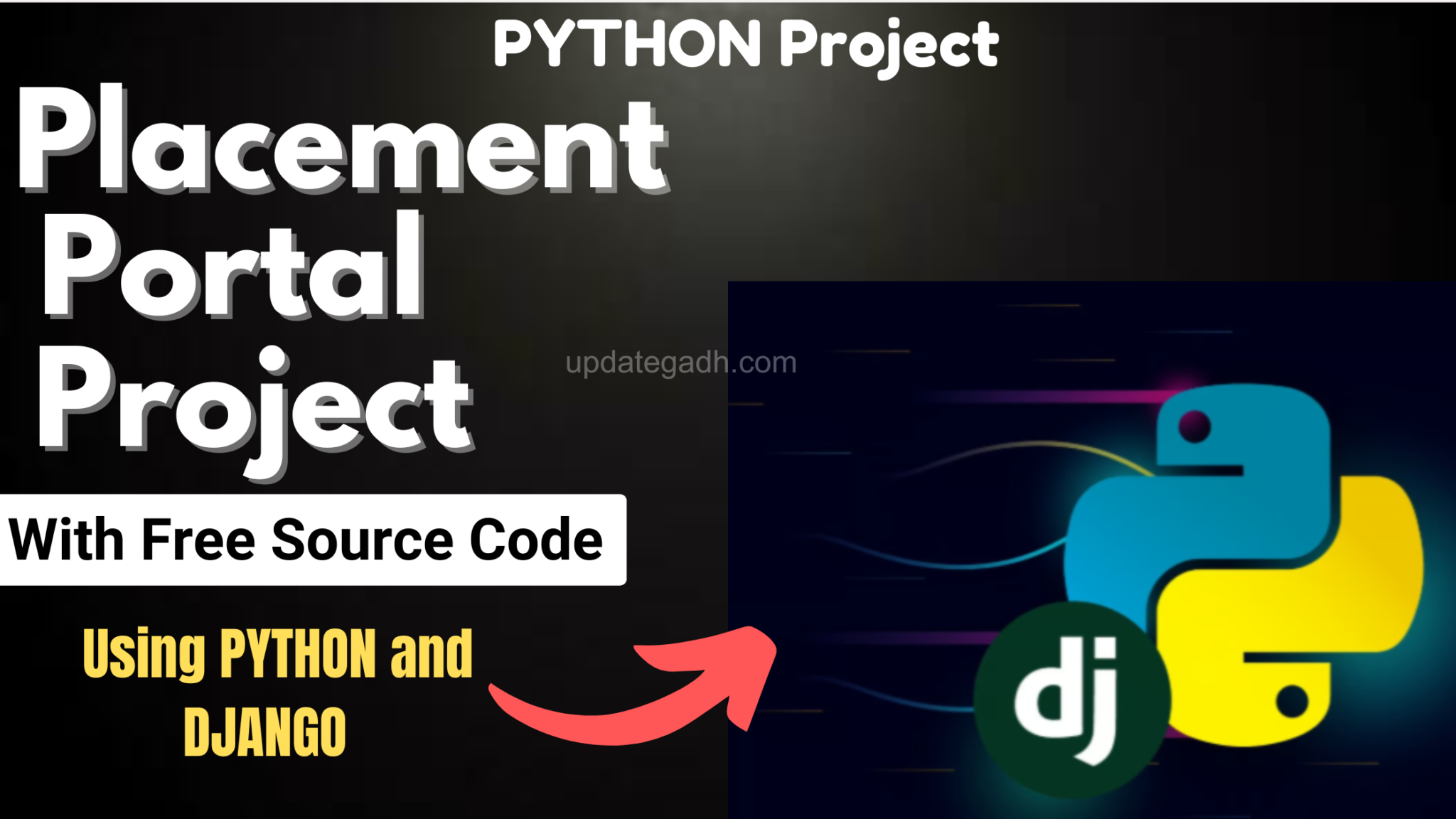 Placement Portal Using Python and Django free source Code