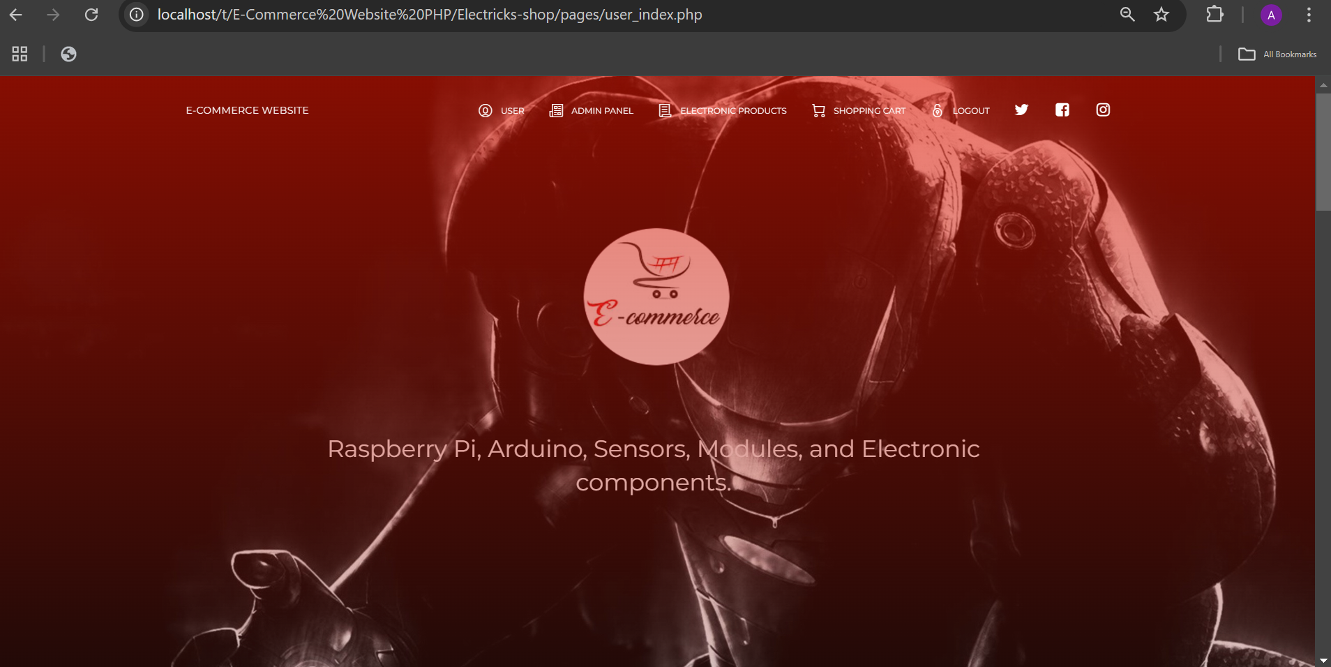 E Commerce Website In Php With Source Code Free Download 9148