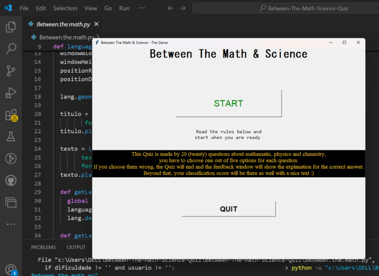 Quiz System In Python With Free Source Code