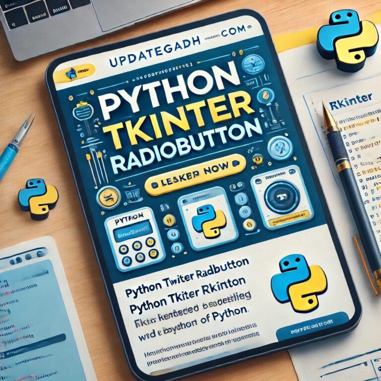 Python Tkinter Radiobutton