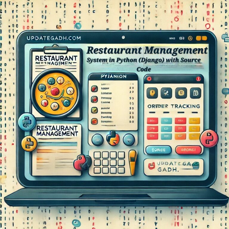 Restaurant Management System In Python Django With Source Code