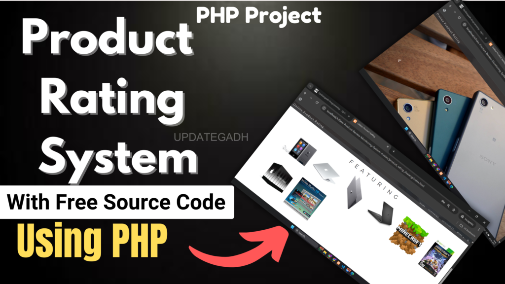 Online Product Rating System - PHP Project with MySQL Database