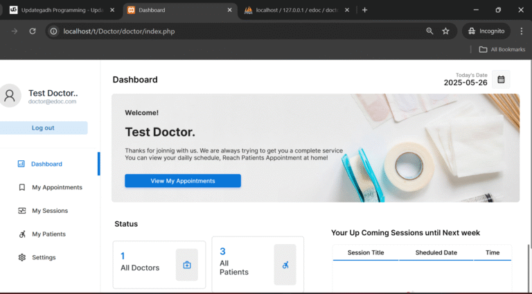 Doctor Appointment Booking System Using PHP – A Complete e-Channeling ...