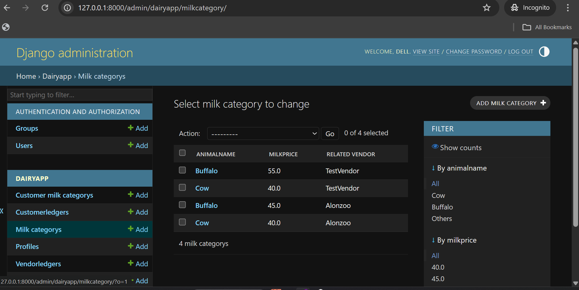 Dairy Management System with Python and Django: A Comprehensive Solution