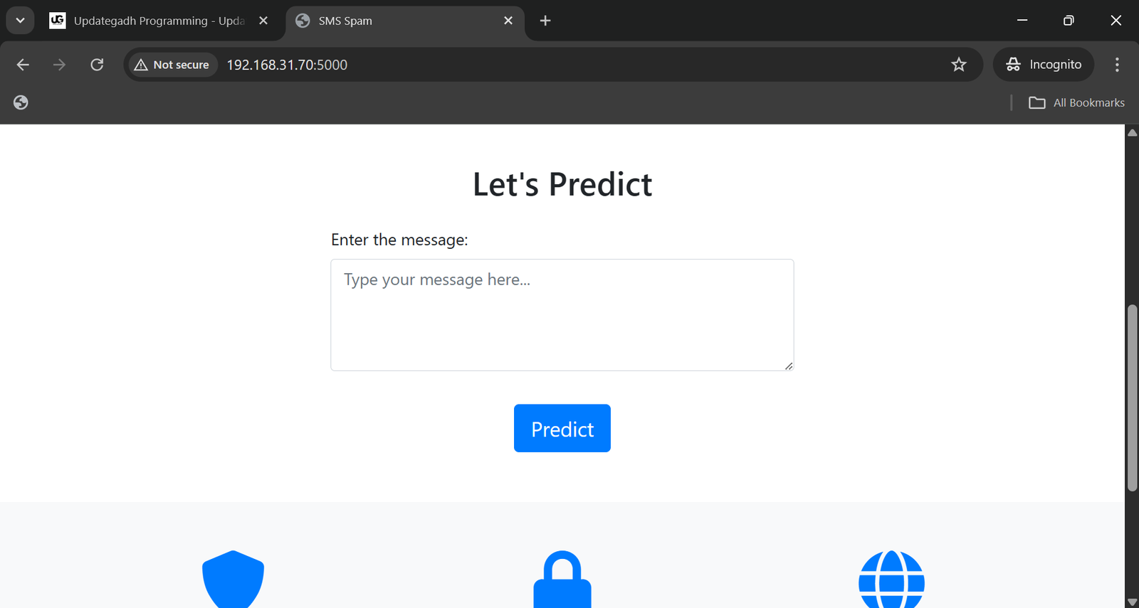 Email Spam Detection Web App with Flask