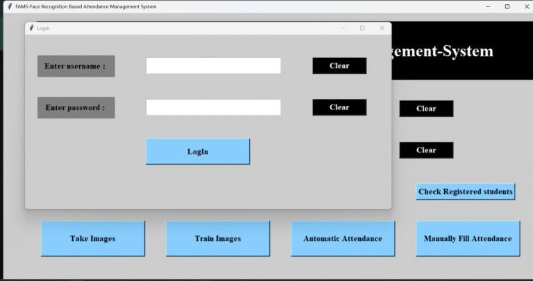 Face Recognition Based Attendance Management System – A Complete Python ...