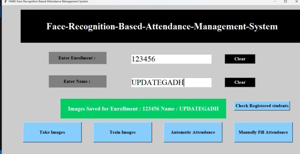 Face Recognition Based Attendance Management System – A Complete Python Project