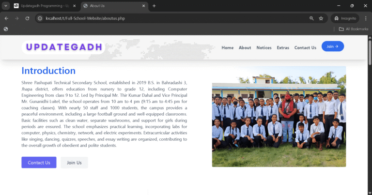 Best College Management System Project in PHP, MySQL, HTML, CSS, and ...
