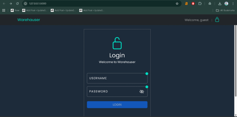 Best Warehouse Management System using Python & Django