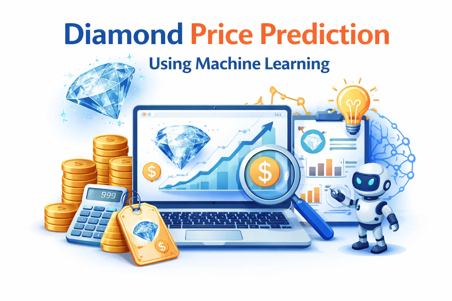 Diamond Price Prediction Using ML - Student Project 2024