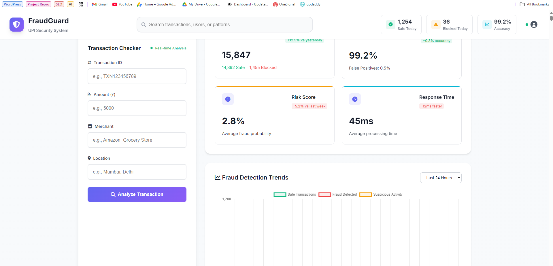 UPI Fraud Detection System