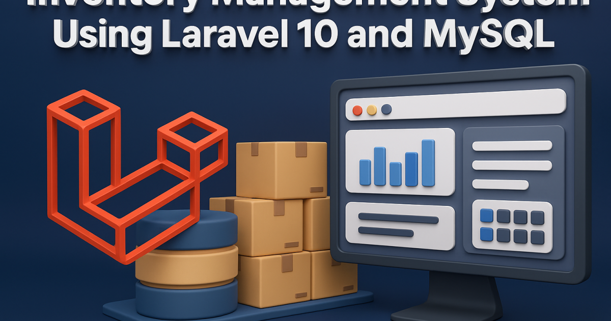 Best Inventory Management System Using Laravel 10 and MySQL