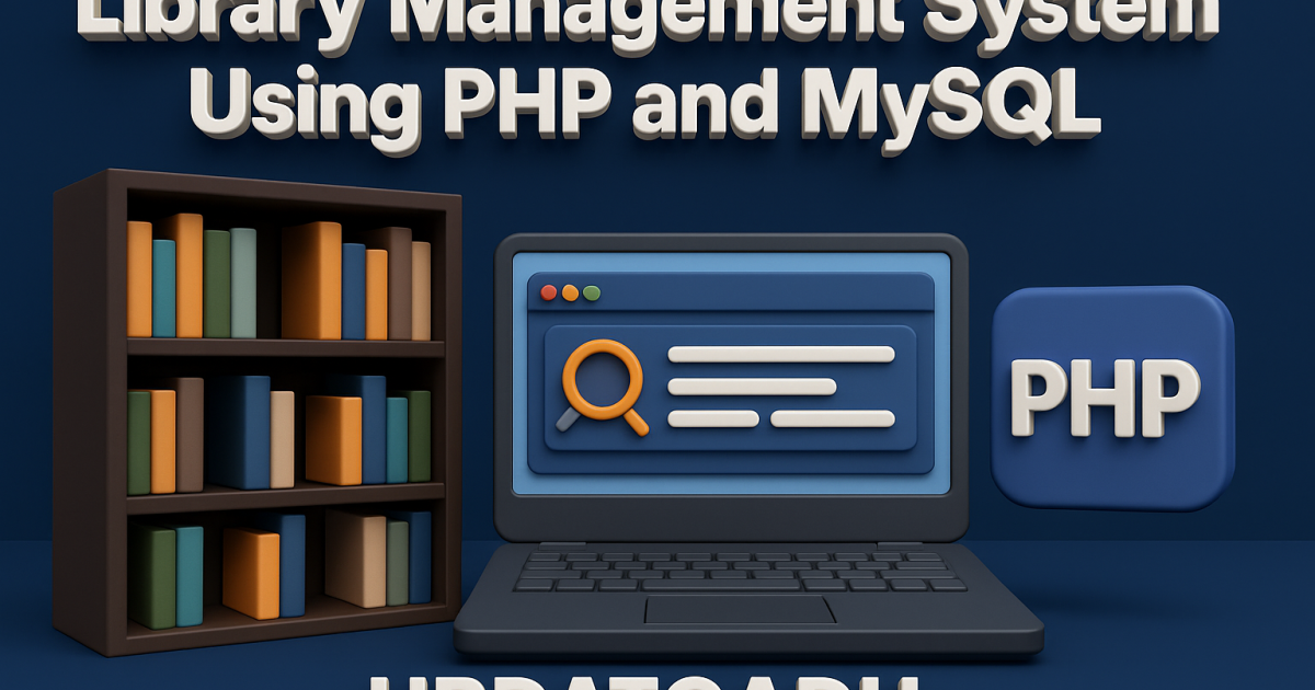 Best Library Management System Using PHP and MySQL