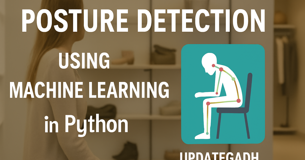Posture Detection Using Machine Learning in Python