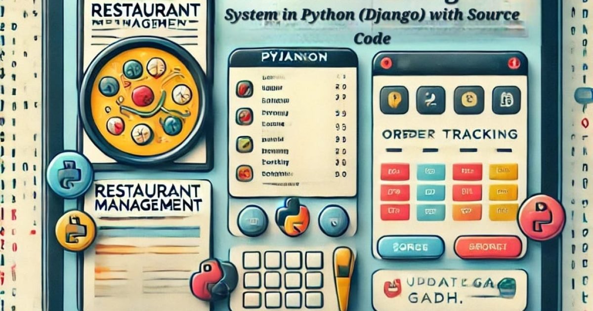 Restaurant Management System in Python (Django) with Source Code