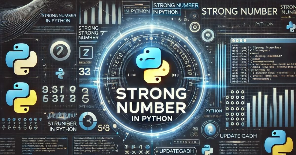 Strong Number In Python